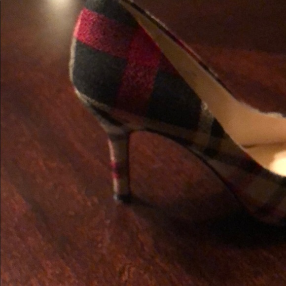 Nine West | Shoes | Nine West Plaid Pumps | Poshmark